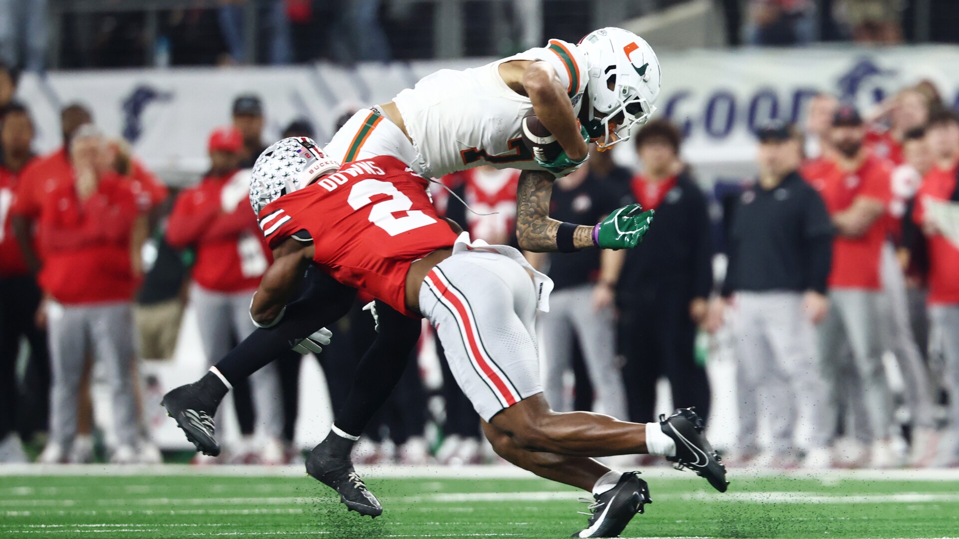 Ohio State safety Caleb Downs enters the 2026 NFL draft