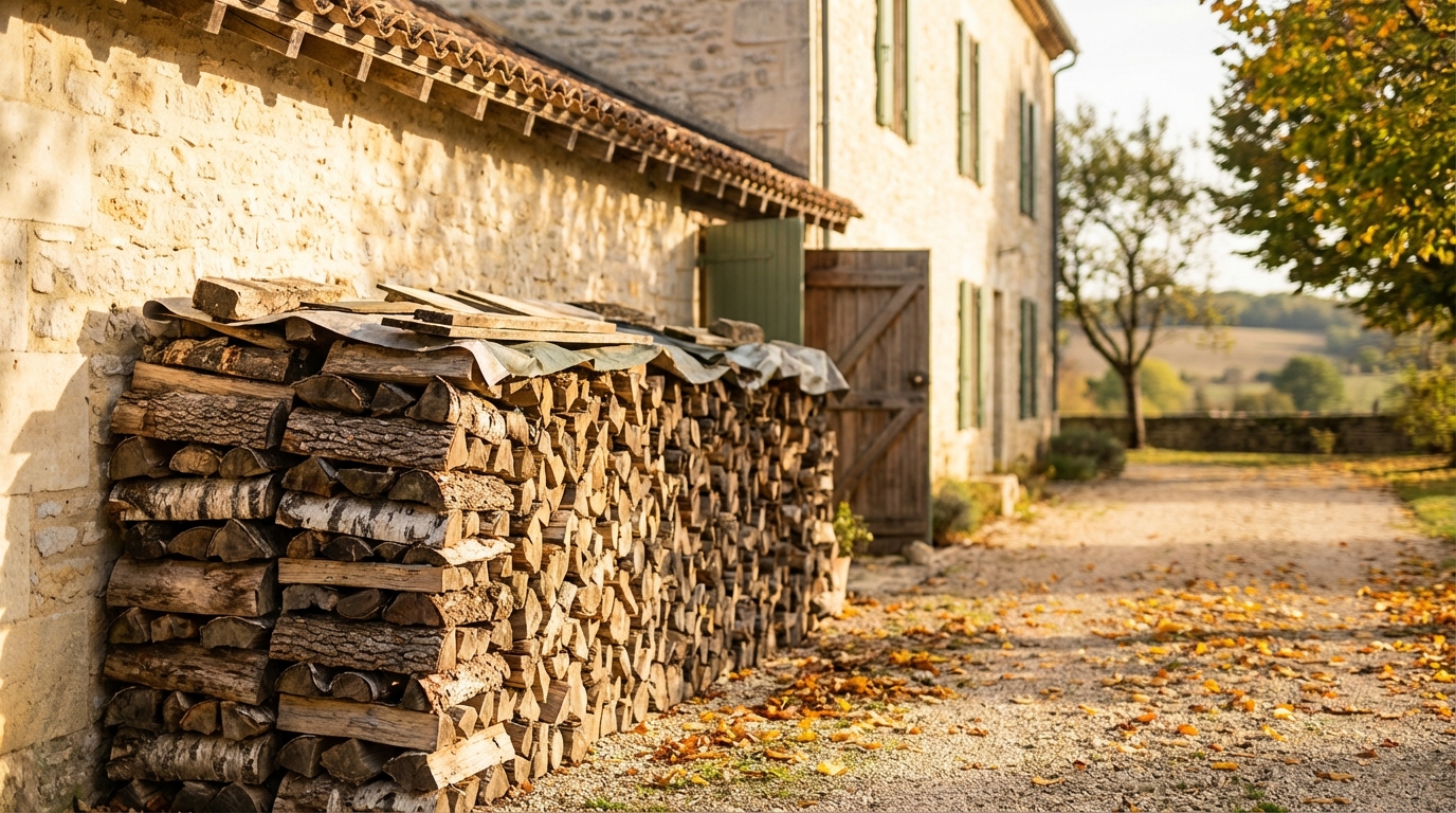Chauffage au bois : ces gestes oubliés de nos anciens pour stocker vos ...