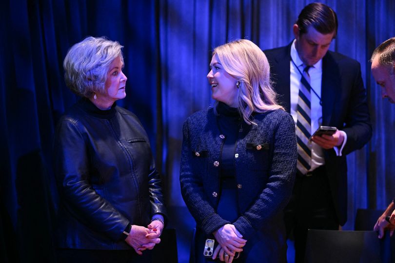 Karoline Leavitt, 28, shows off new mature look as she coordinates with ...