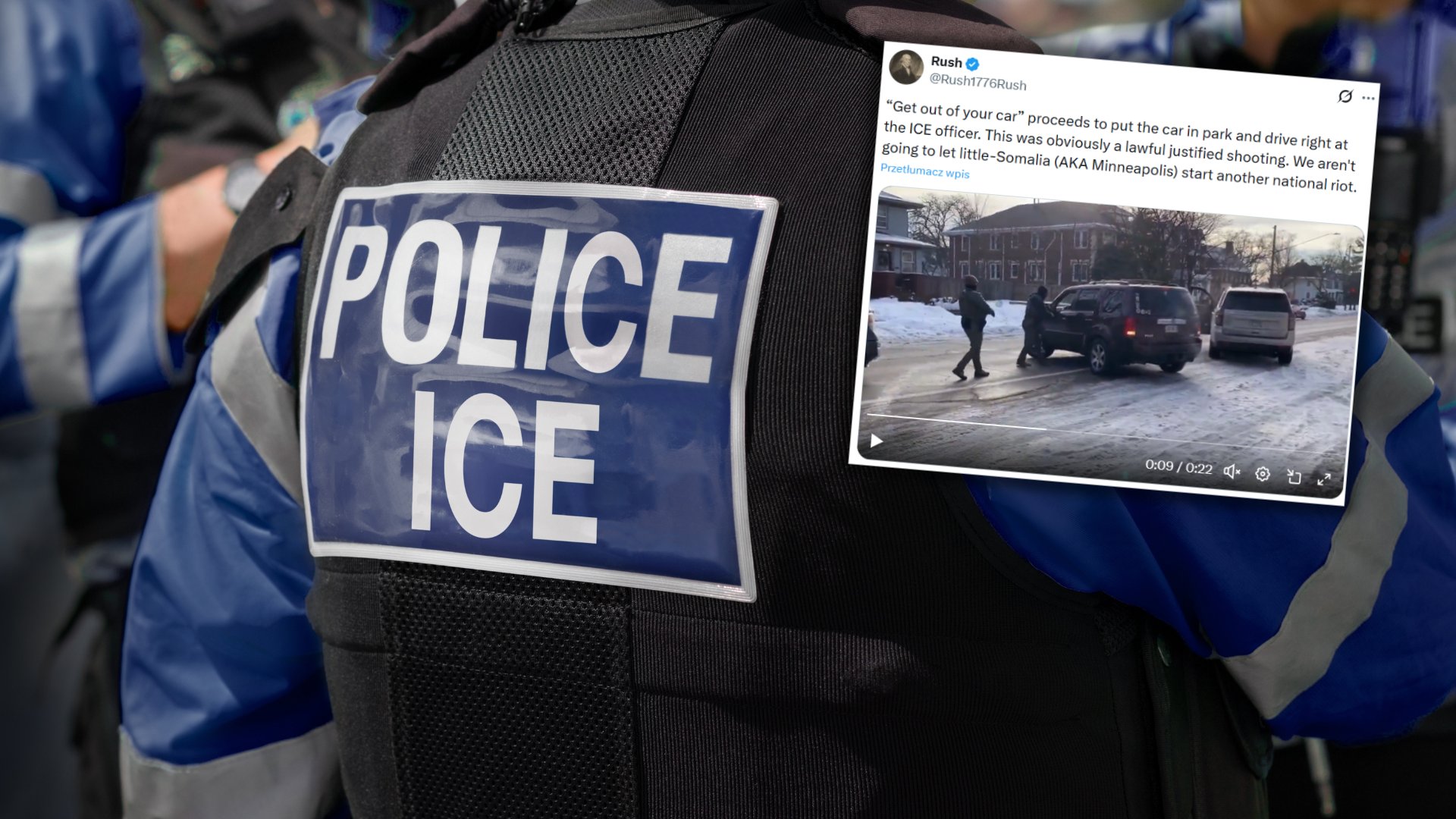 Strzelanina w Minneapolis. Amerykańskie służby migracyjne zastrzeliły ...