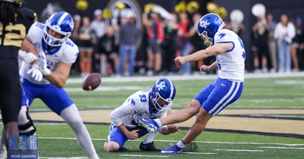 Kentucky kicker Jacob Kauwe set to return for 2026 season