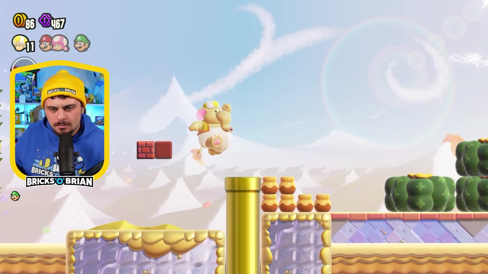 Spicy 🔥 sunbaked desert | Super Mario Bros. Wonder playthrough