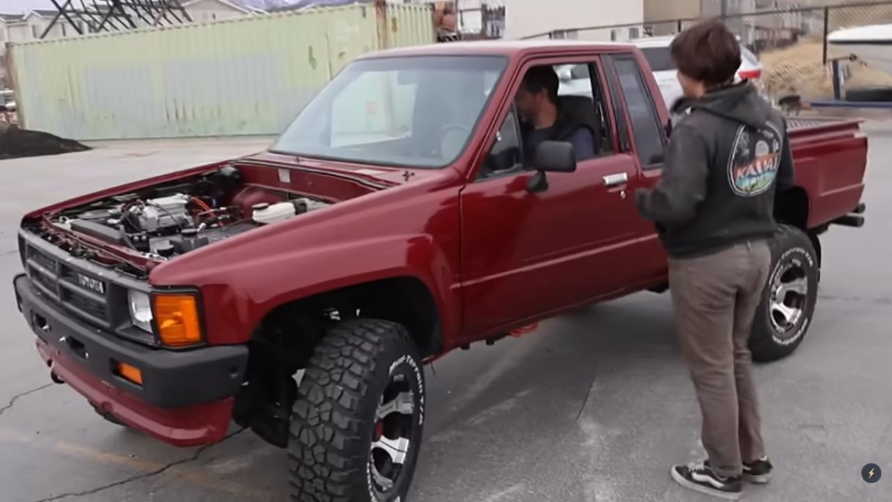 Oh my gosh, it’s going! Watching these guys stick a Tesla motor in a ...