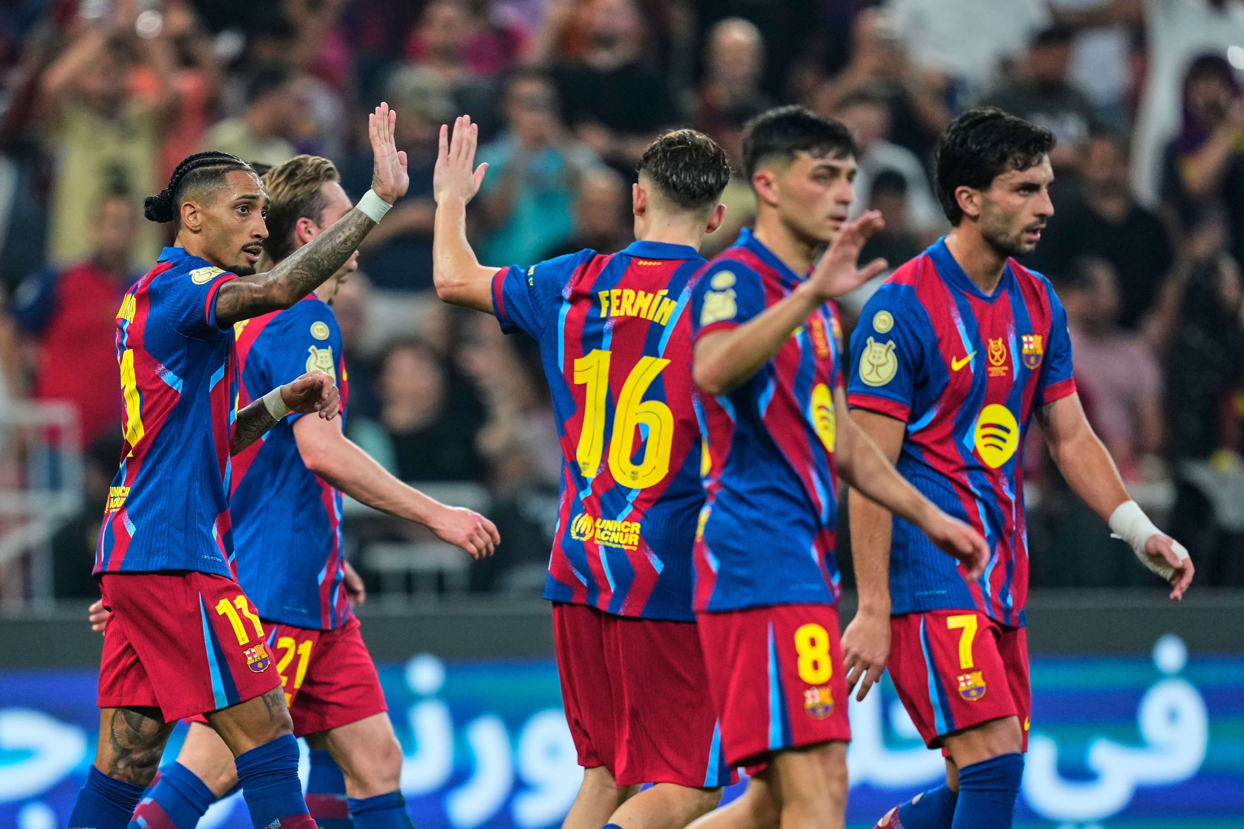 Barcelona routs Athletic Bilbao 5-0 in Spanish Super Cup semis while ...