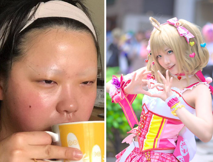 Asian cosplayers are revealing how simple they look when they’re not in ...