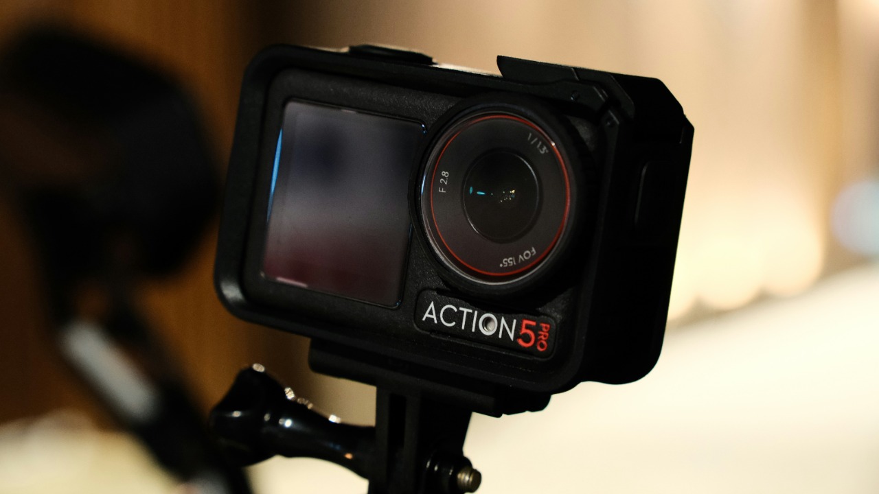 DJI’s tiny action cam may be challenged by a mystery 8K rival