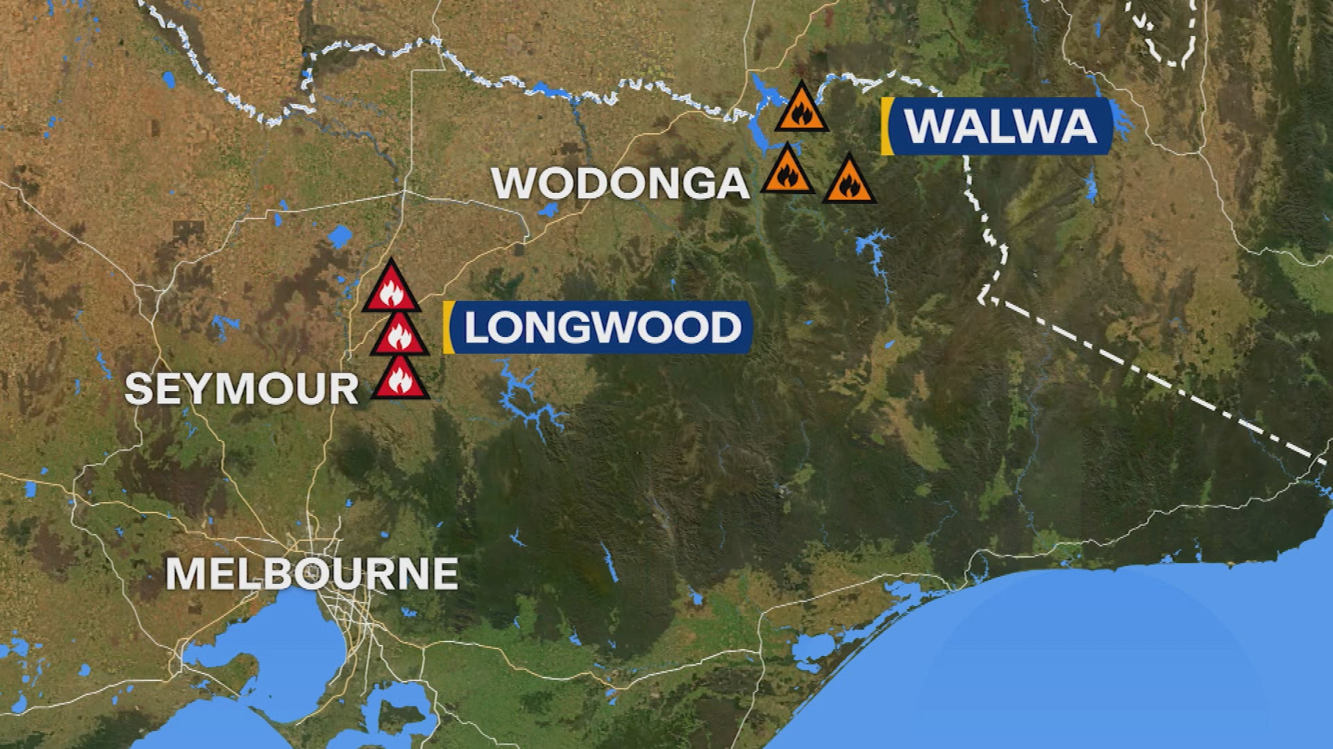 Police slam 'reckless' thieves for cutting down fire danger warning sign