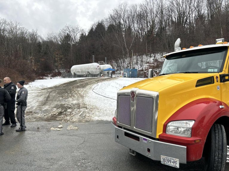 No gas leak found at Petersburgh plant, tank emptied for repairs