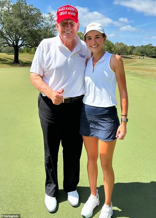 Donald Trump's granddaughter Kai, 18, details her 'awkward' dating ...