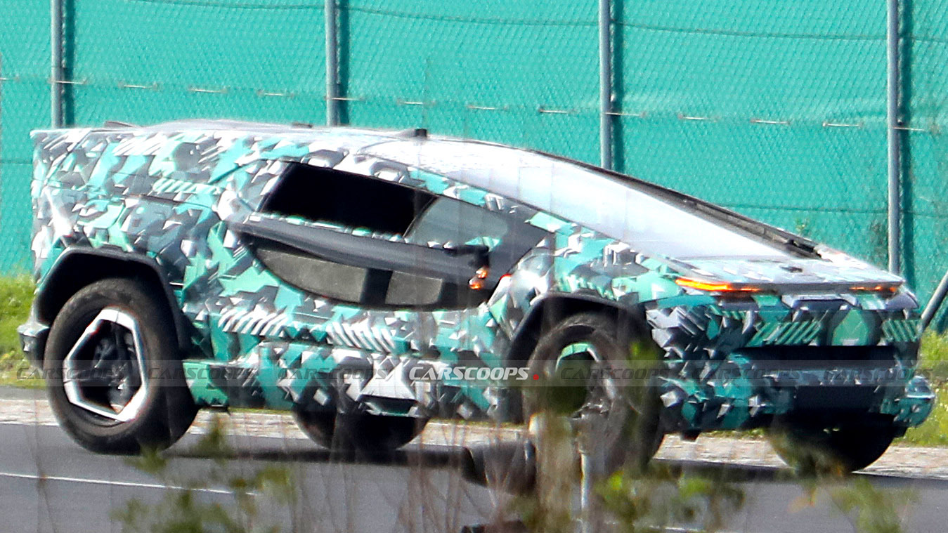 This wedge-shaped EV is the strangest SUV you’ll see this year