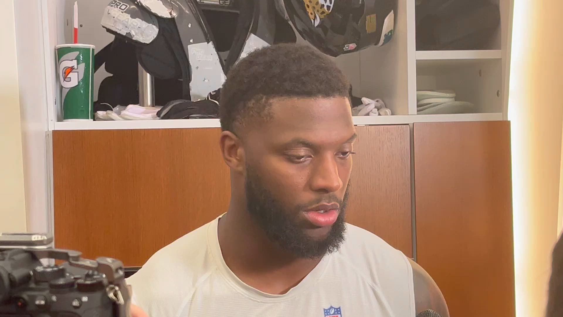 Jacksonville Jaguars DE Josh Hines-Allen on prepping for the Bills