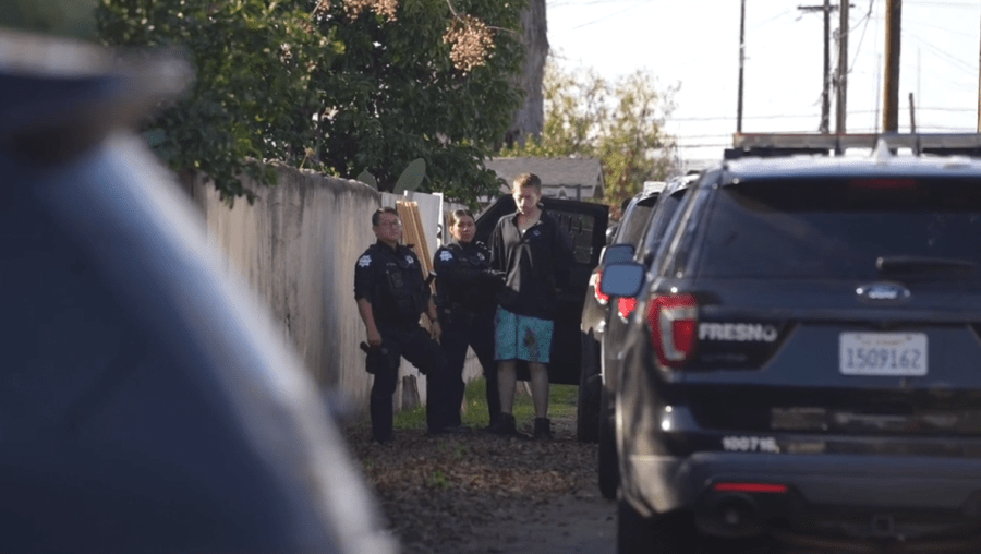 Man robs Fresno business with piece of wood, police say