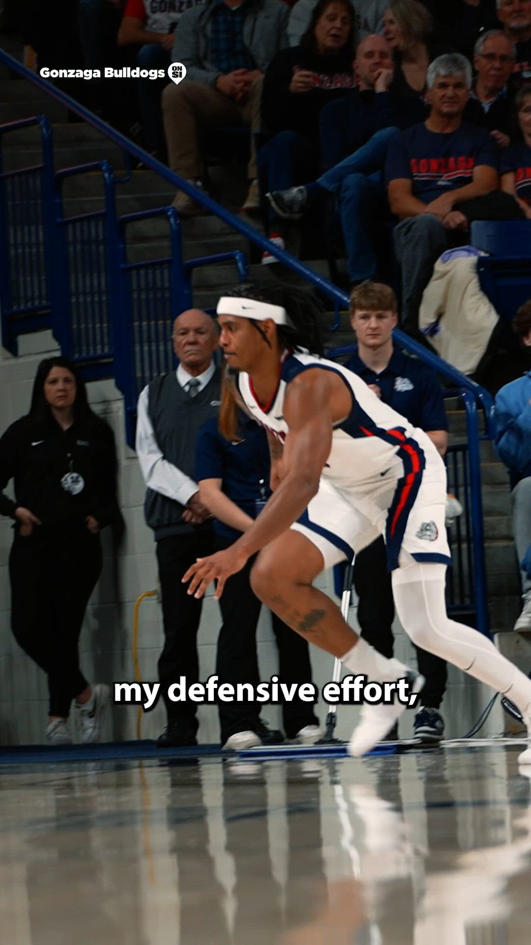 Gonzaga coach Mark Few on Adam Miller's defensive efforts