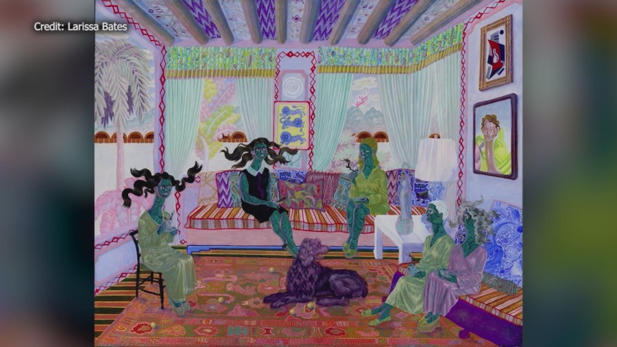 Nyberg: Artist exploring her multicultural background