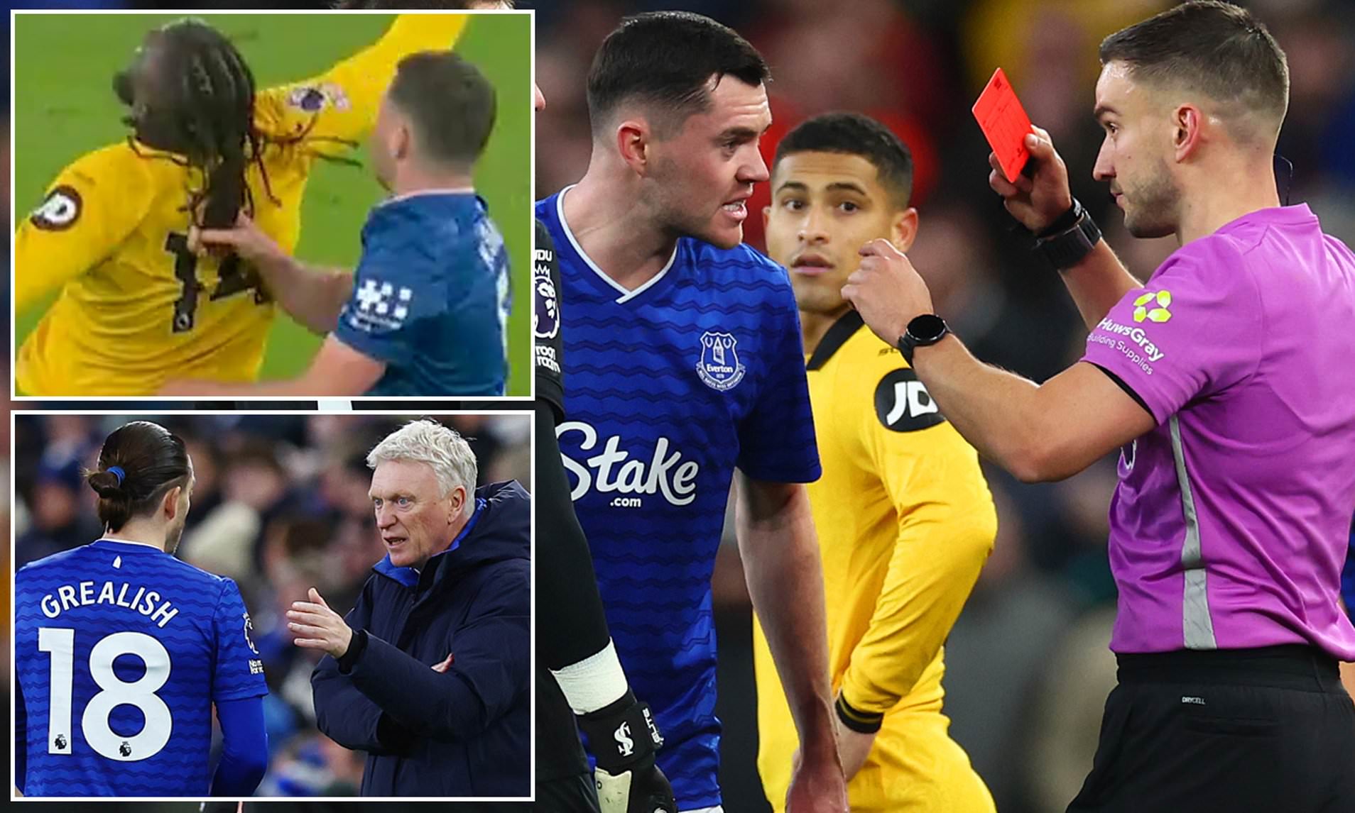 Everton 1-1 Wolves: Raging Toffees hit the roof after Michael Keane ...