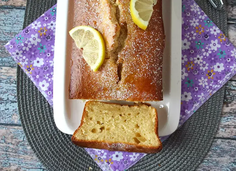 Express lemon cake in a blender!