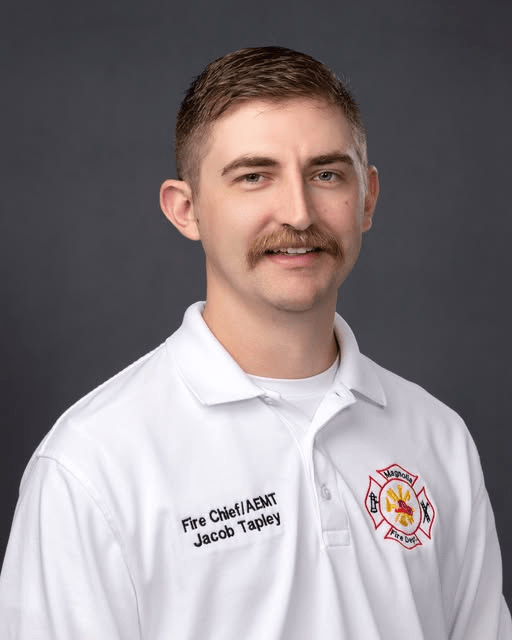City of Magnolia welcomes new Fire & Rescue Chief Jacob Tapley