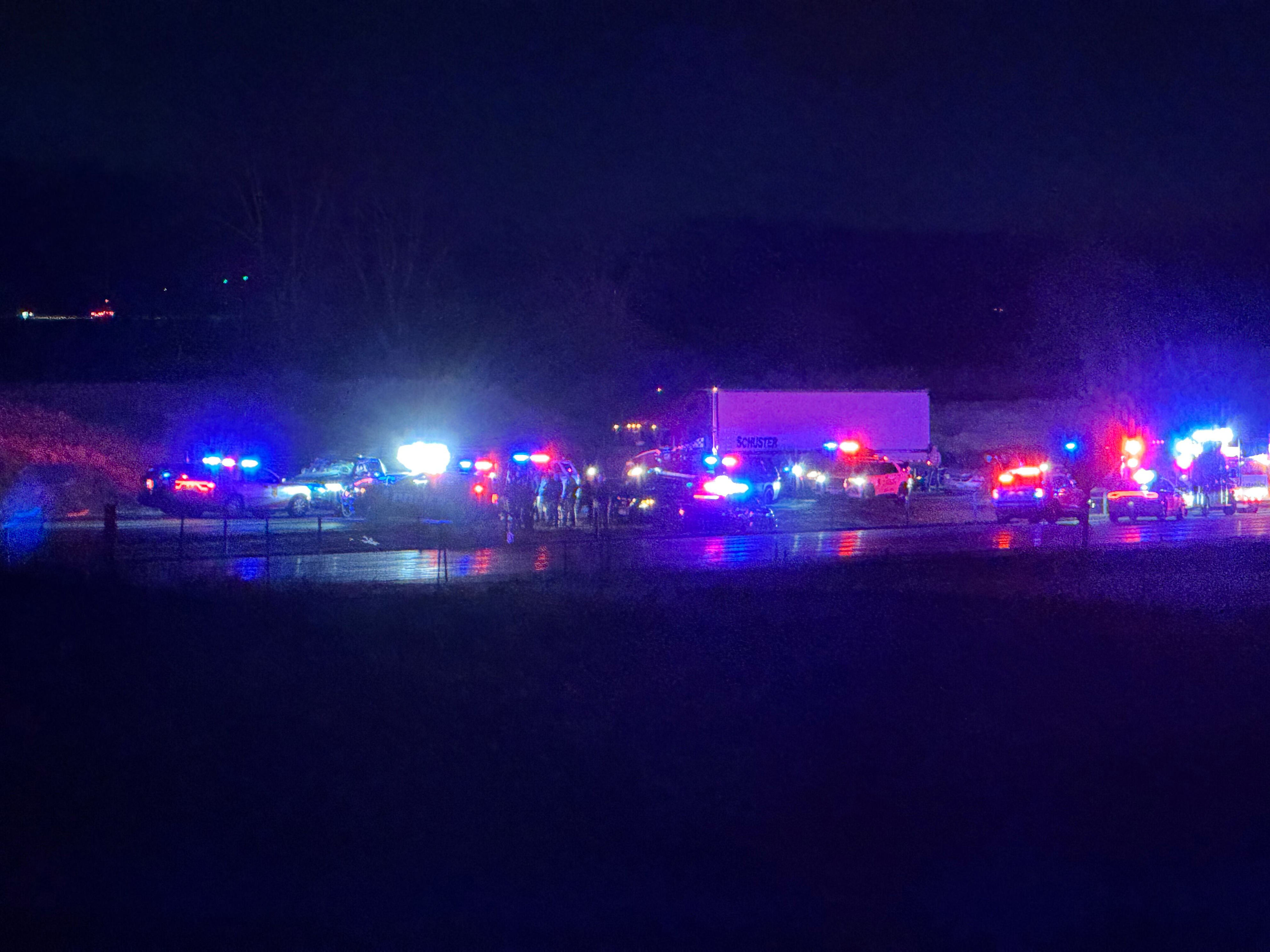 Traffic alert: I-80 east and west stopped near Jersey Ridge Road overpass