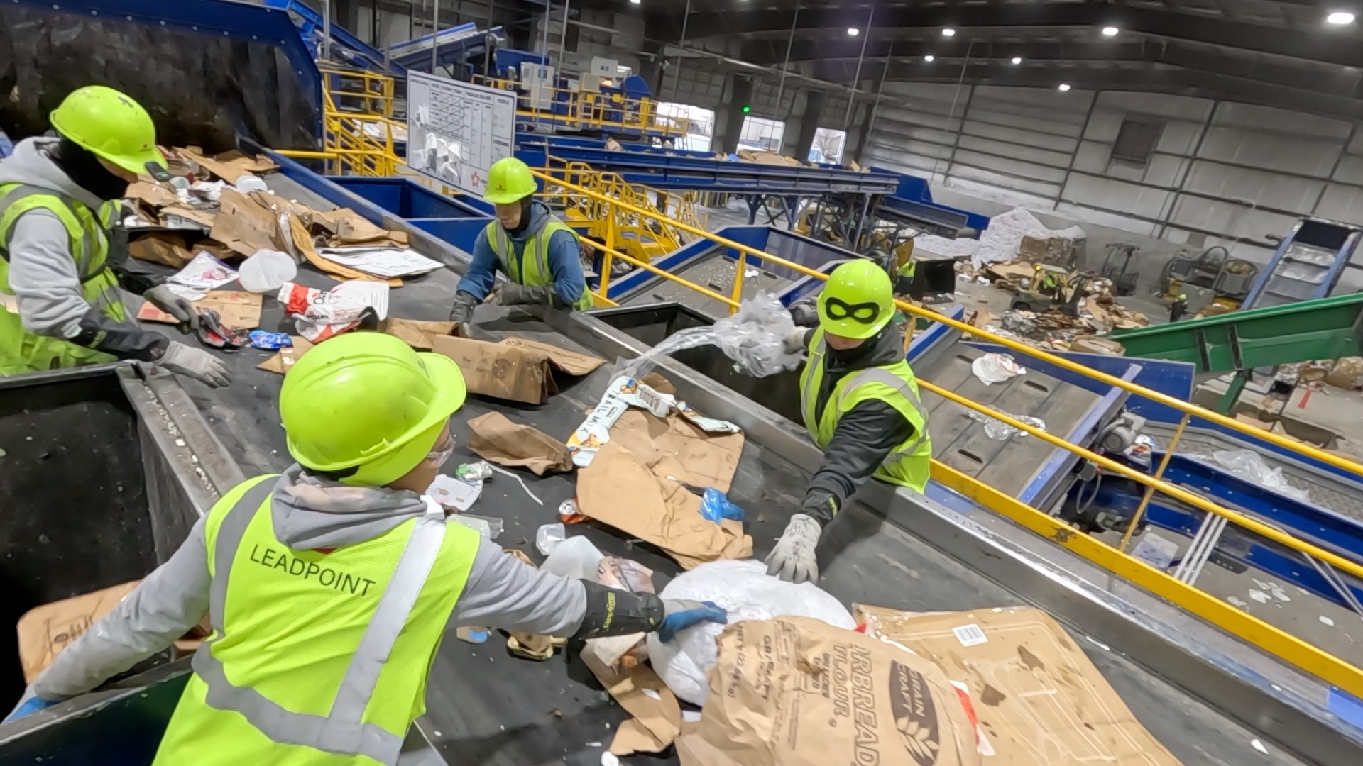 A behind the scenes look at Boise's recycling center — sorting through ...