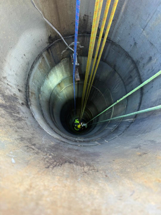 Man rescued by firefighters after falling down 30-to-40-foot well