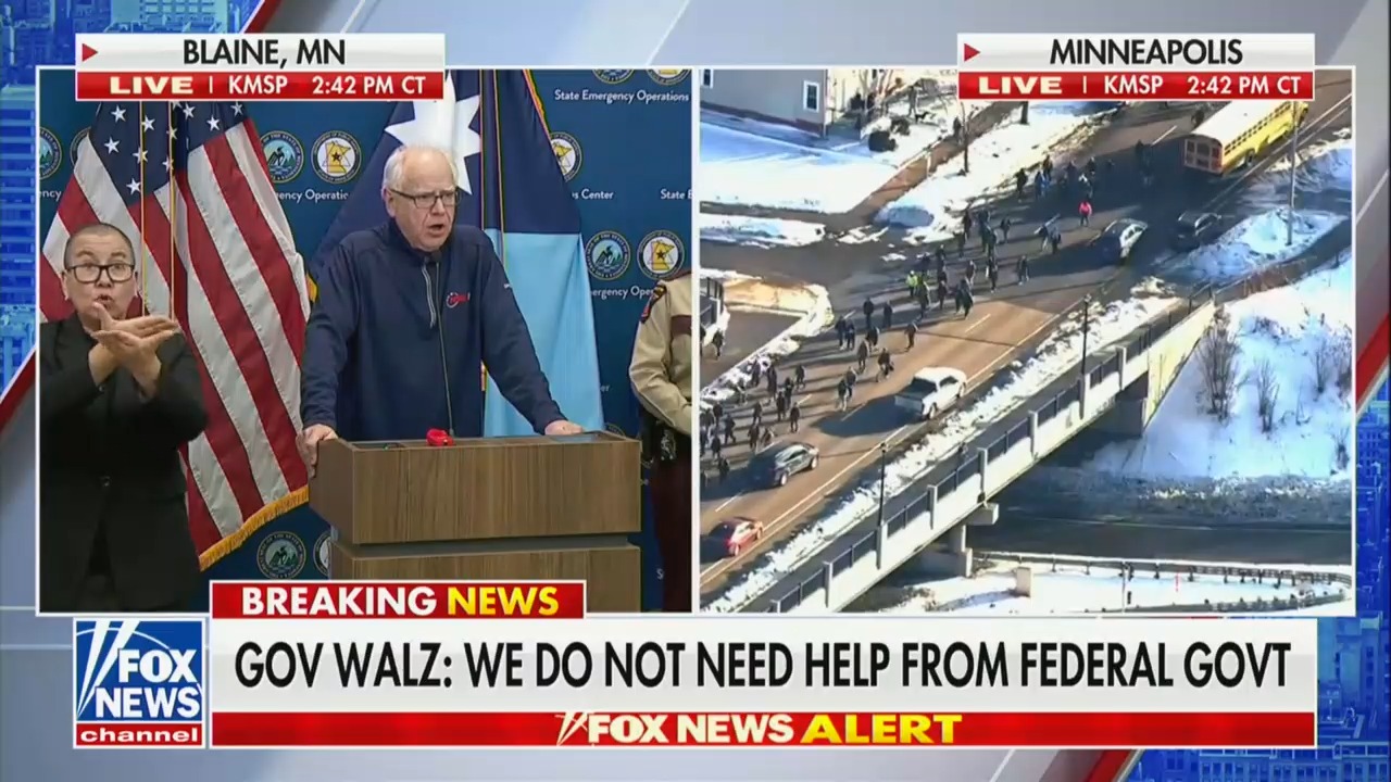 Tim Walz bluntly tells Trump and Kristi Noem 'you have done enough' in ...