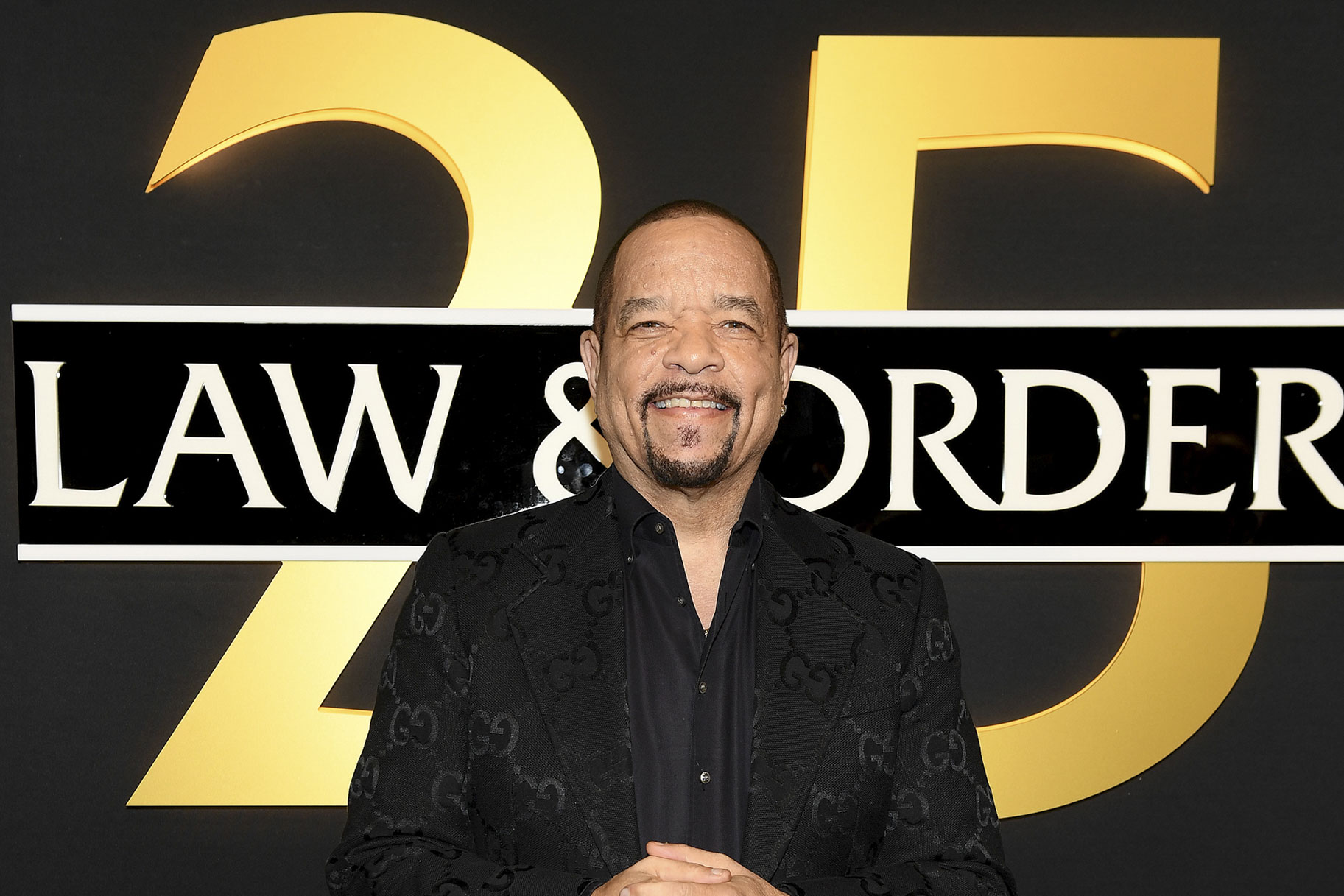 Ice T looks so dapper in Gucci celebrating Law & Order's 25th anniversary