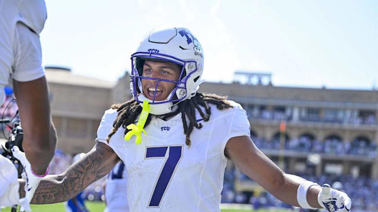 TCU returns star wide receiver for 2026 season