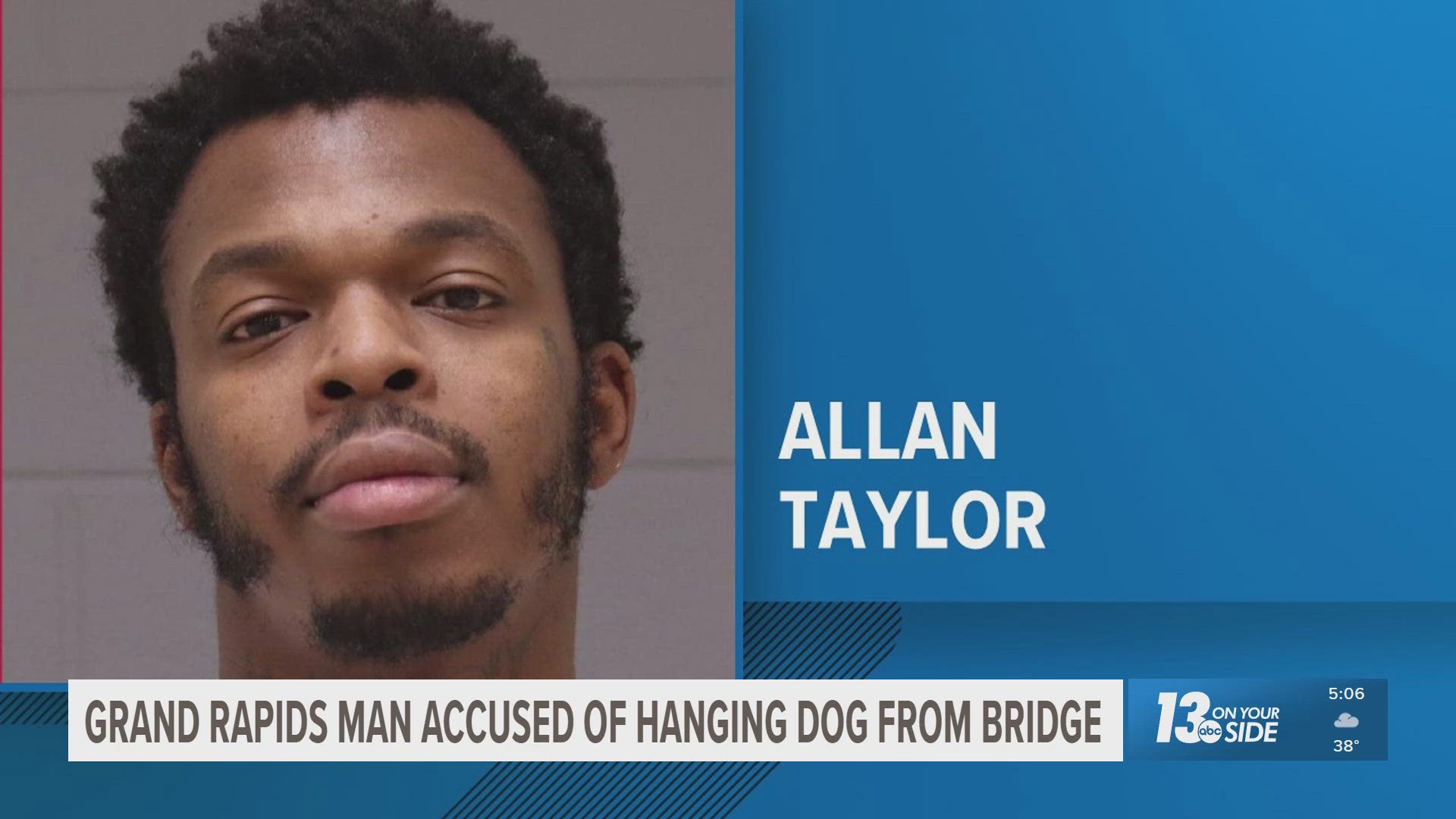 Grand Rapids man facing charges, accused of hanging dog from bridge