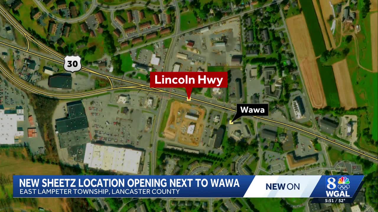 New Sheetz location opening in Lancaster County next week