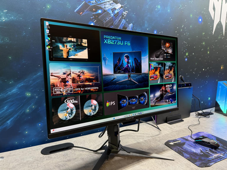 Acer anuncia monitor gamer com taxa de atualização de até 1000 Hz