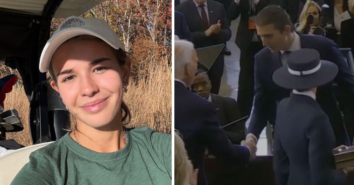 Kai Trump on that viral Barron Trump and Joe Biden moment and what she ...