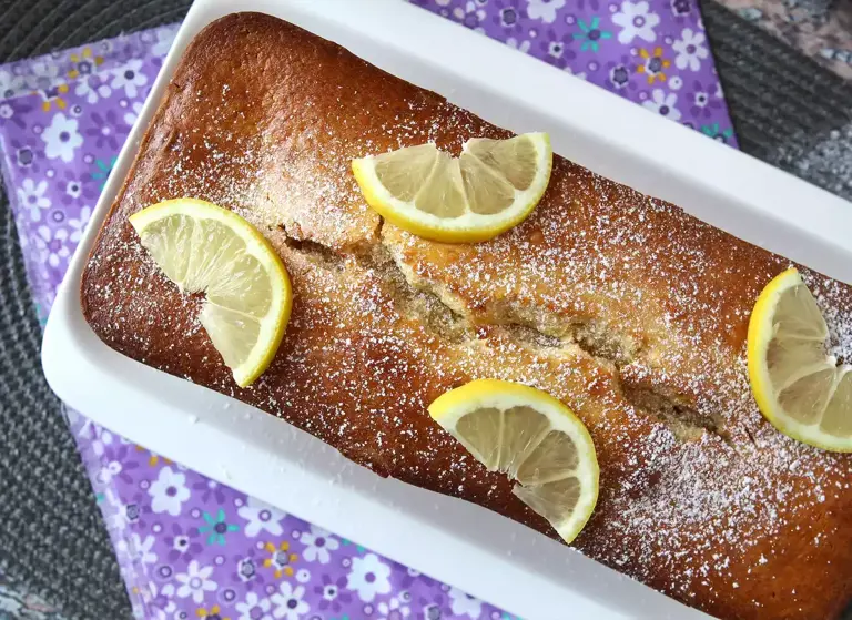 Express lemon cake in a blender!