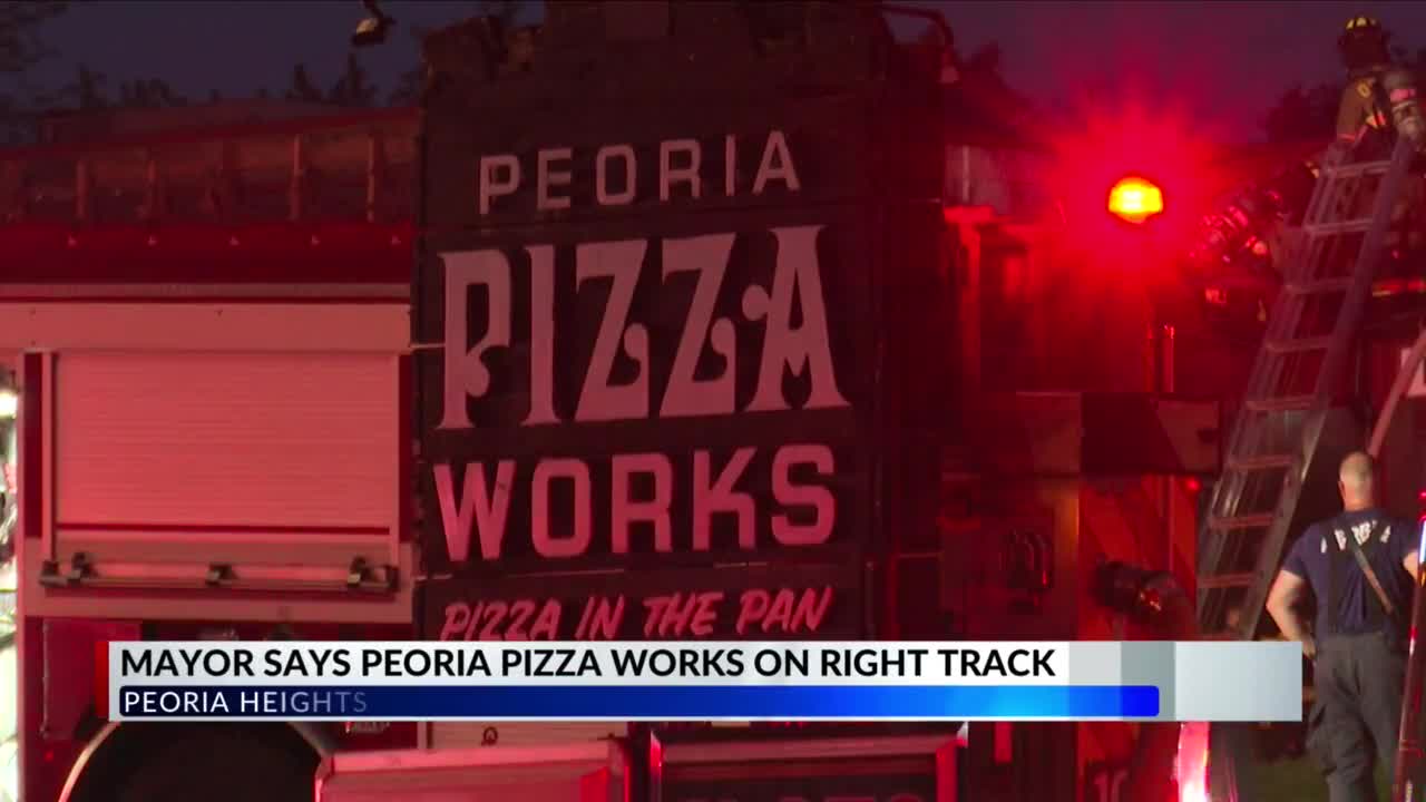 Peoria Heights mayor says Peoria Pizza Works on right track
