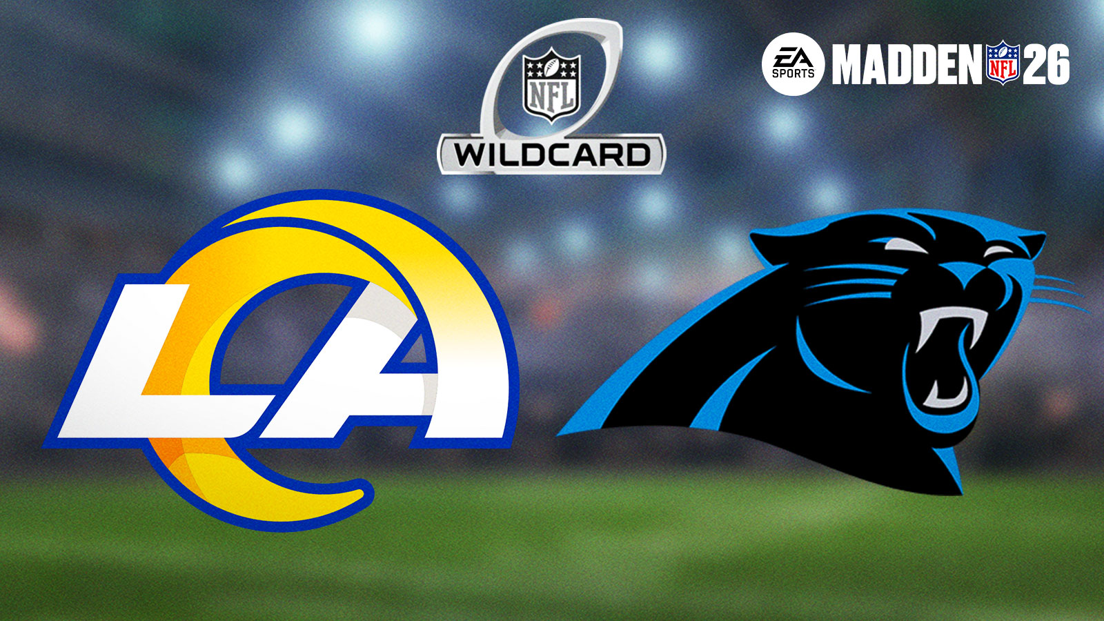Rams vs. Panthers wild card results according to Madden 26