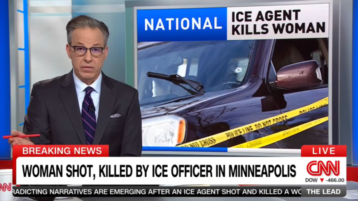 Jake Tapper delivers blunt fact-check to Kristi Noem's false claim