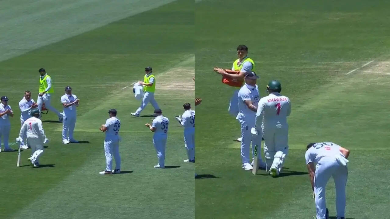 Emotional scenes at SCG as Usman Khawaja gets guard of honour as he ...