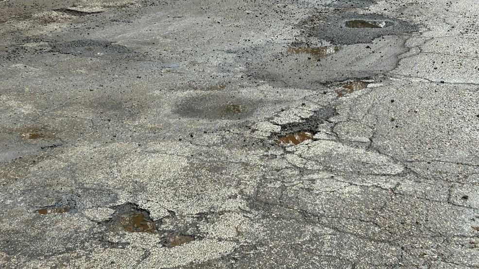 Calhoun County residents remain frustrated with treacherous potholes on ...