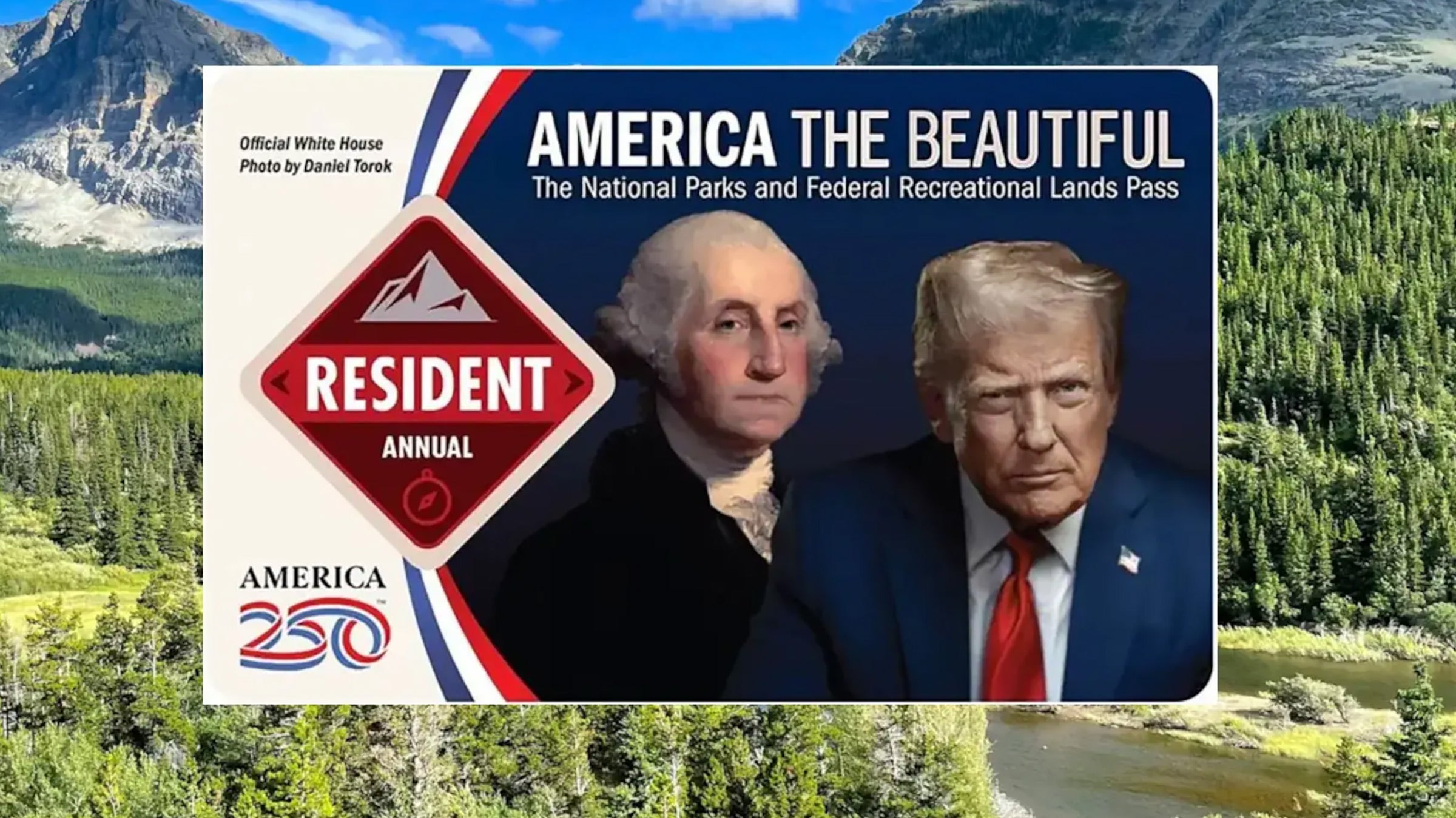 The fight over Trump’s face on the National Parks Pass just took a ...