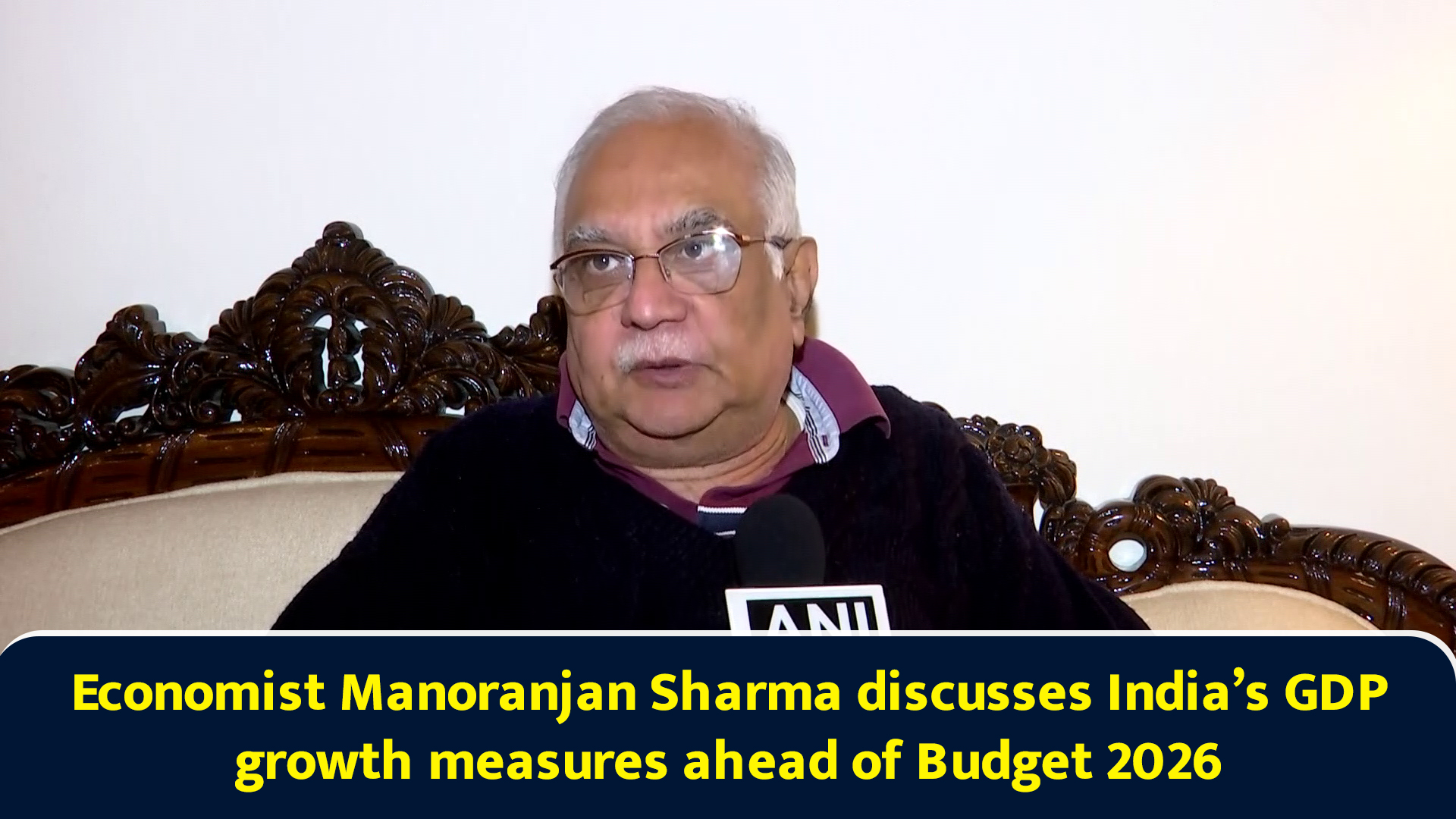 Economist Manoranjan Sharma discusses India’s GDP growth measures ahead ...