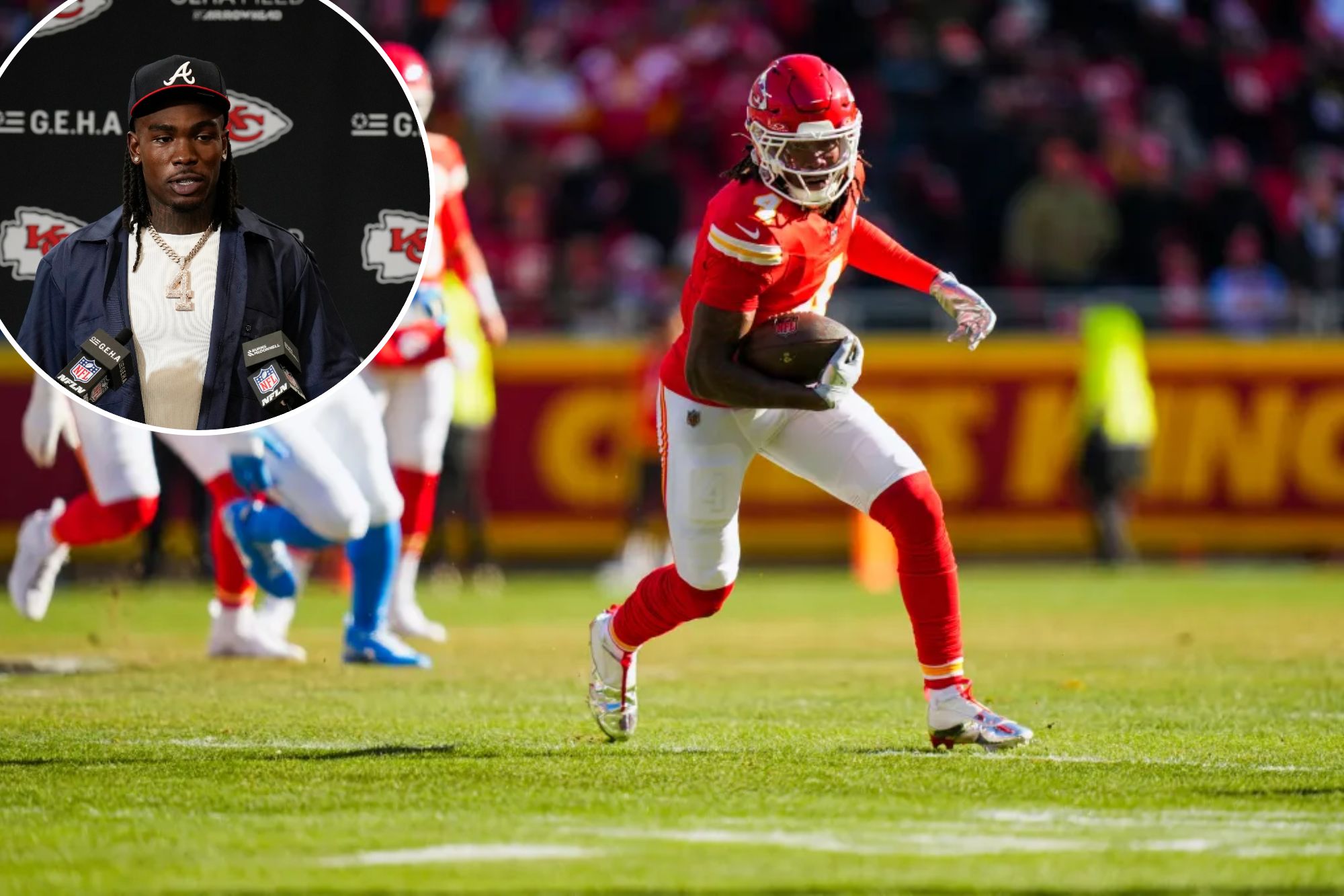 Ex-girlfriend of Chiefs star Rashee Rice makes explosive domestic abuse ...