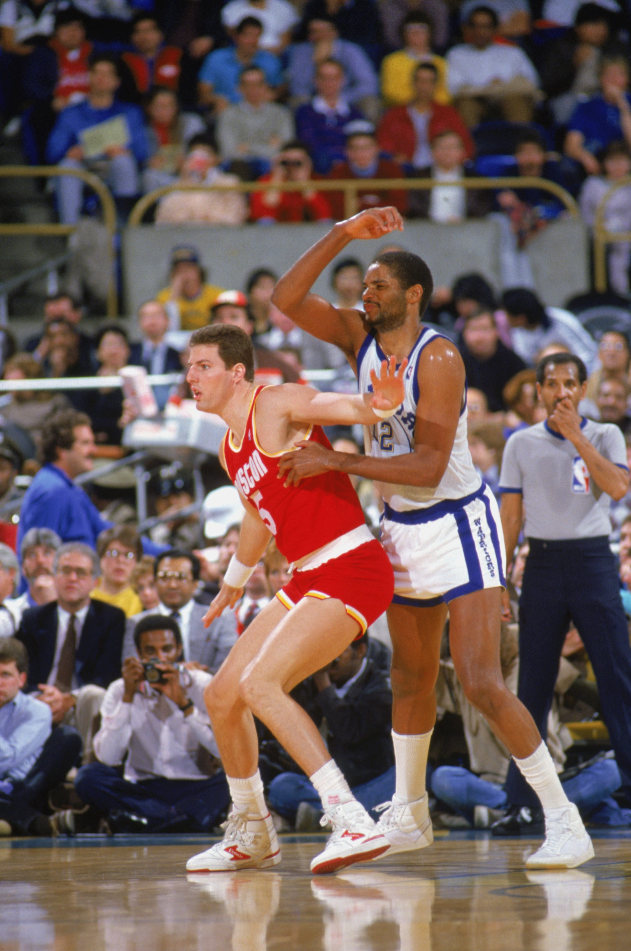 Houston Rockets jersey history No. 5 - Dave Feitl (1986-1987, 90-91)