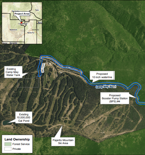 Los Alamos County makes steady progress on new water pipeline project ...