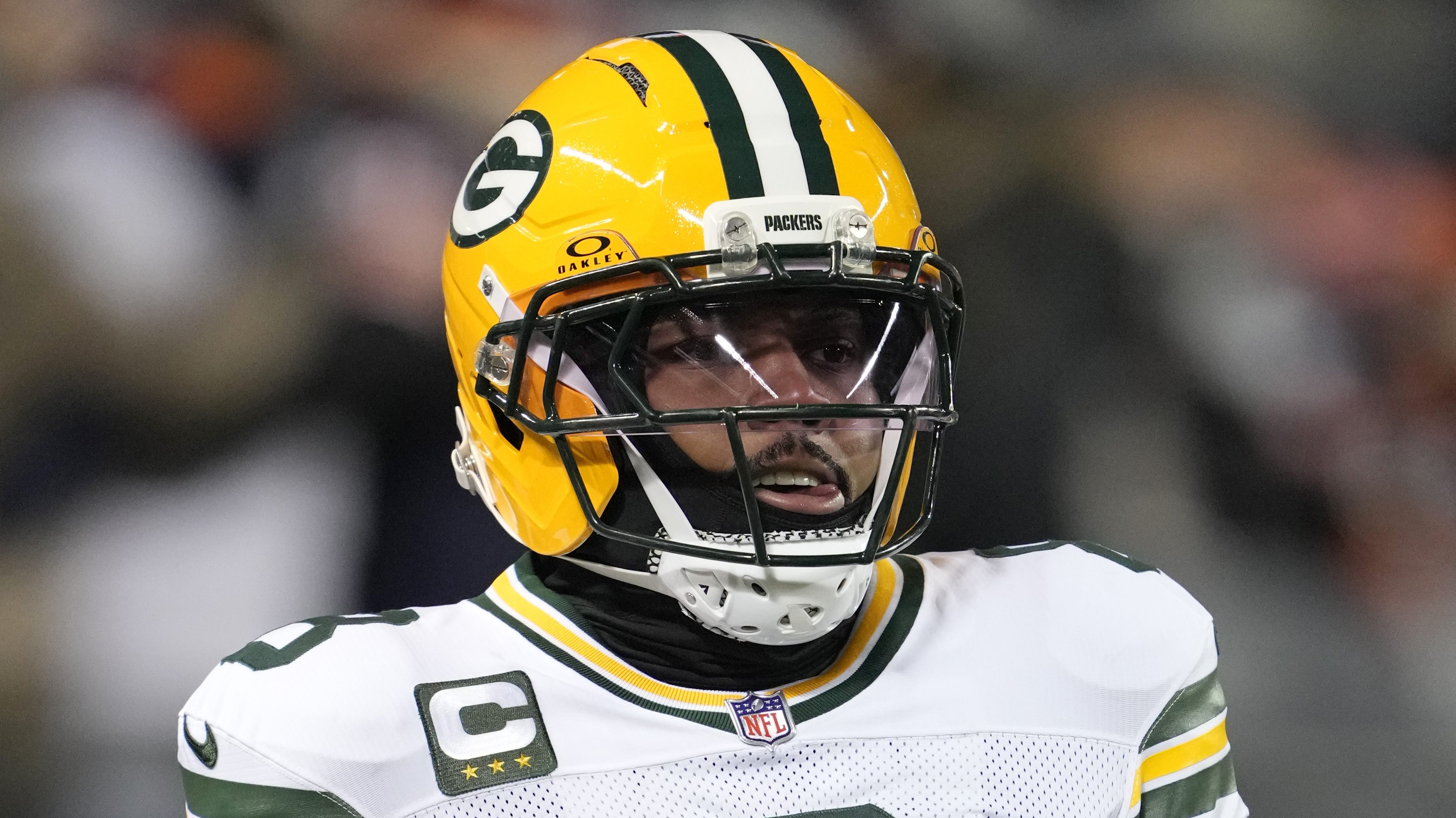 Josh Jacobs sends message to Bears after ‘personal’ Week 16 hit on QB