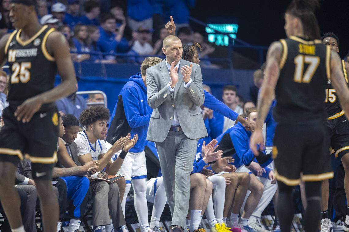 Everything Mark Pope said after Kentucky basketball's 73-68 loss to ...