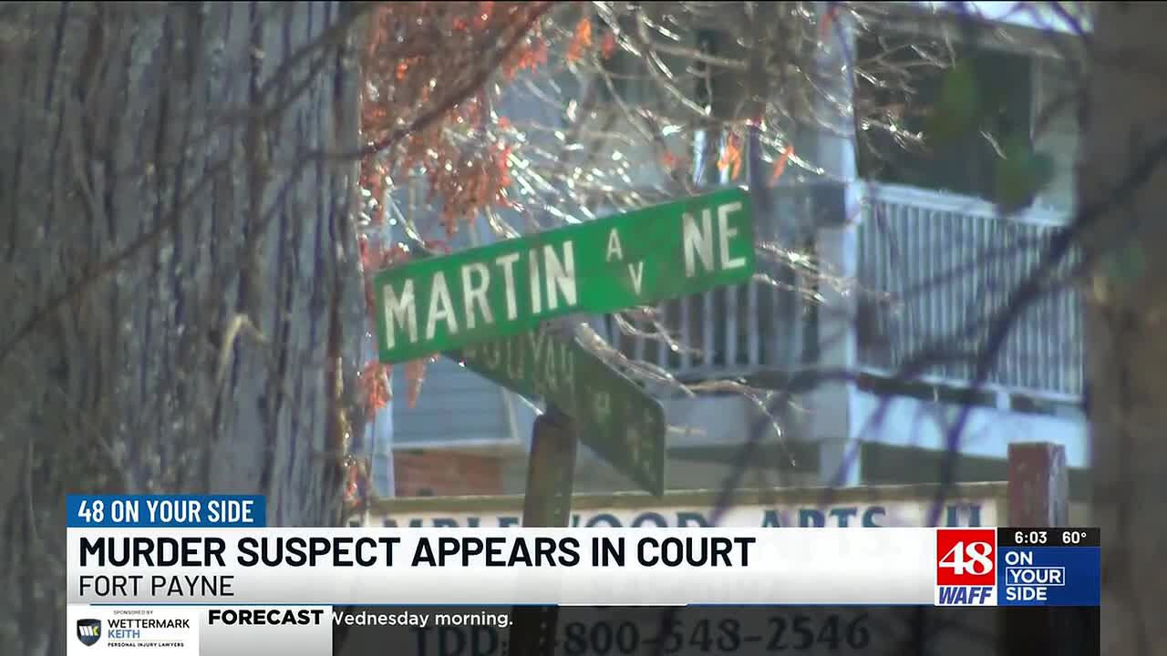 Fort Payne murder suspect appears in court as new details emerge