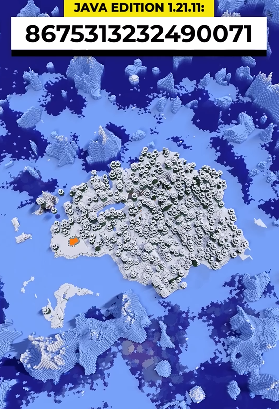 Discover the rare igloo island seed in Minecraft – explore now!