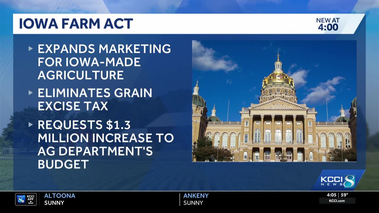 Iowa introduces Farm Act to support agriculture and rural communities