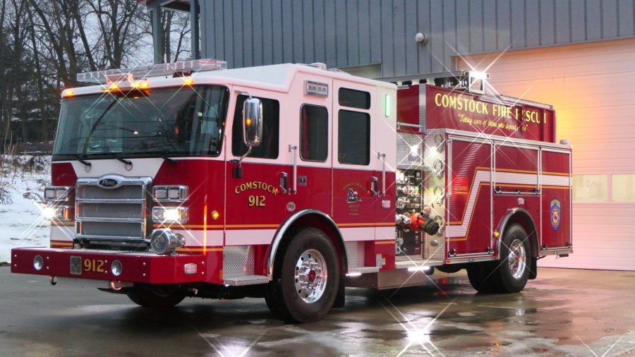 Comstock Township adds new fire engine to replaced totaled one