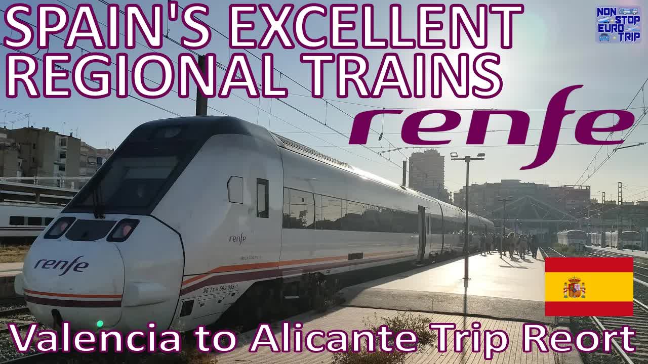 Spain's excellent regional trains / Renfe S-599 Media Distancia review ...