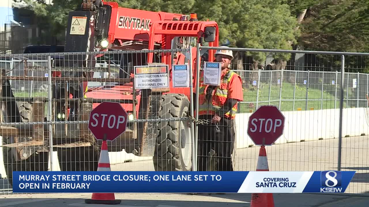Murray Street Bridge closure hits Santa Cruz businesses; one lane to ...